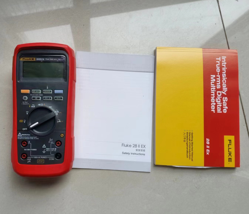 Fluke 28II Ex Multiméter digital RMS verdadero intrínsecamente seguro ...